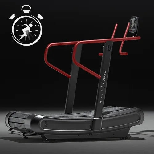 Half Human Curved Non-Motorised Treadmill – Sweatband