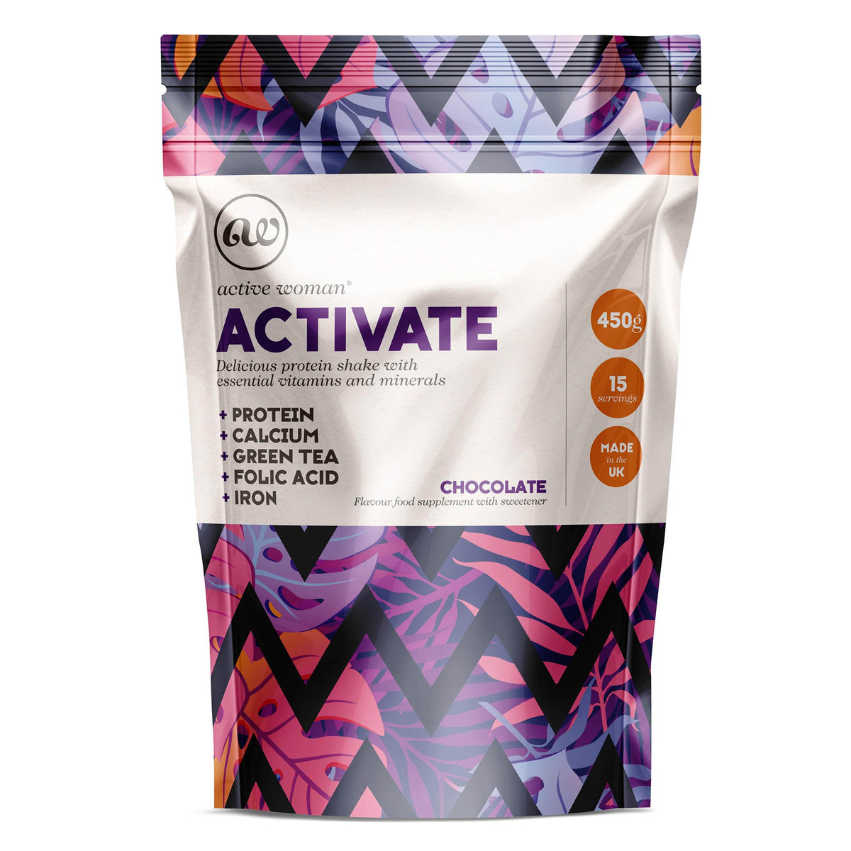 Active Woman Activate Protein Shake - 450g – Sweatband