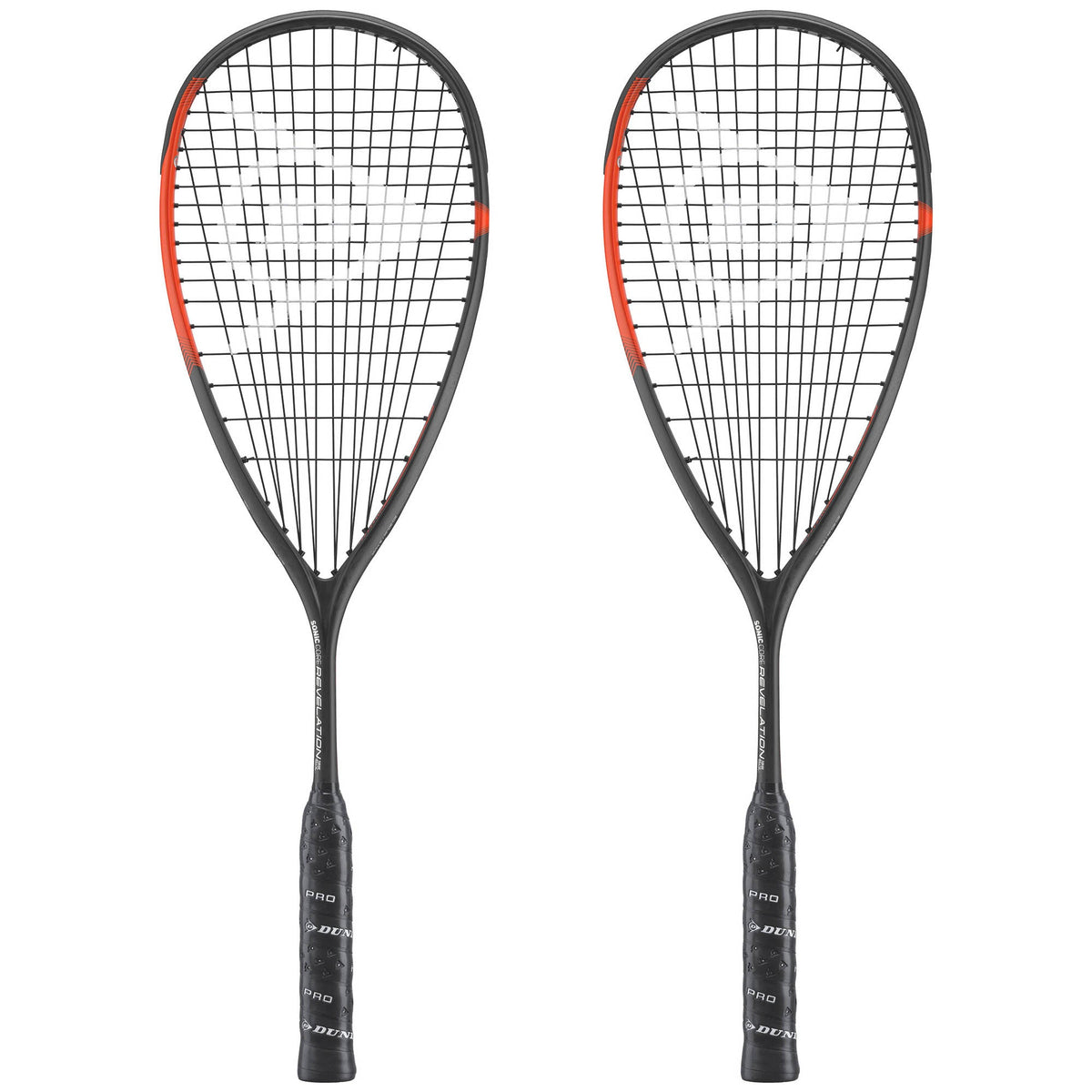 Dunlop Sonic Core Revelation 135 Squash Racket Double Pack – Sweatband