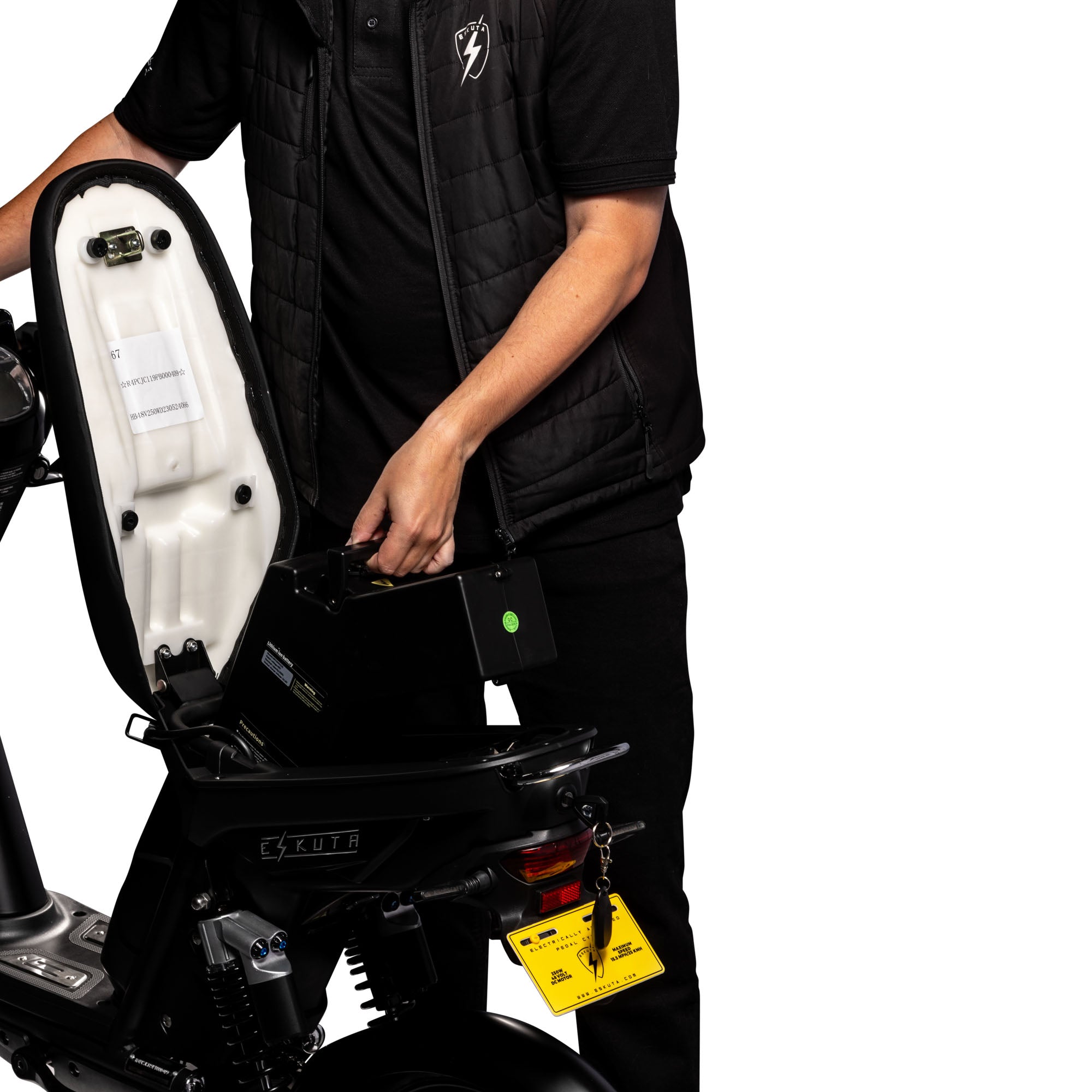 Eskuta SX-250 Series 4 Cargo Electric Bike – Sweatband