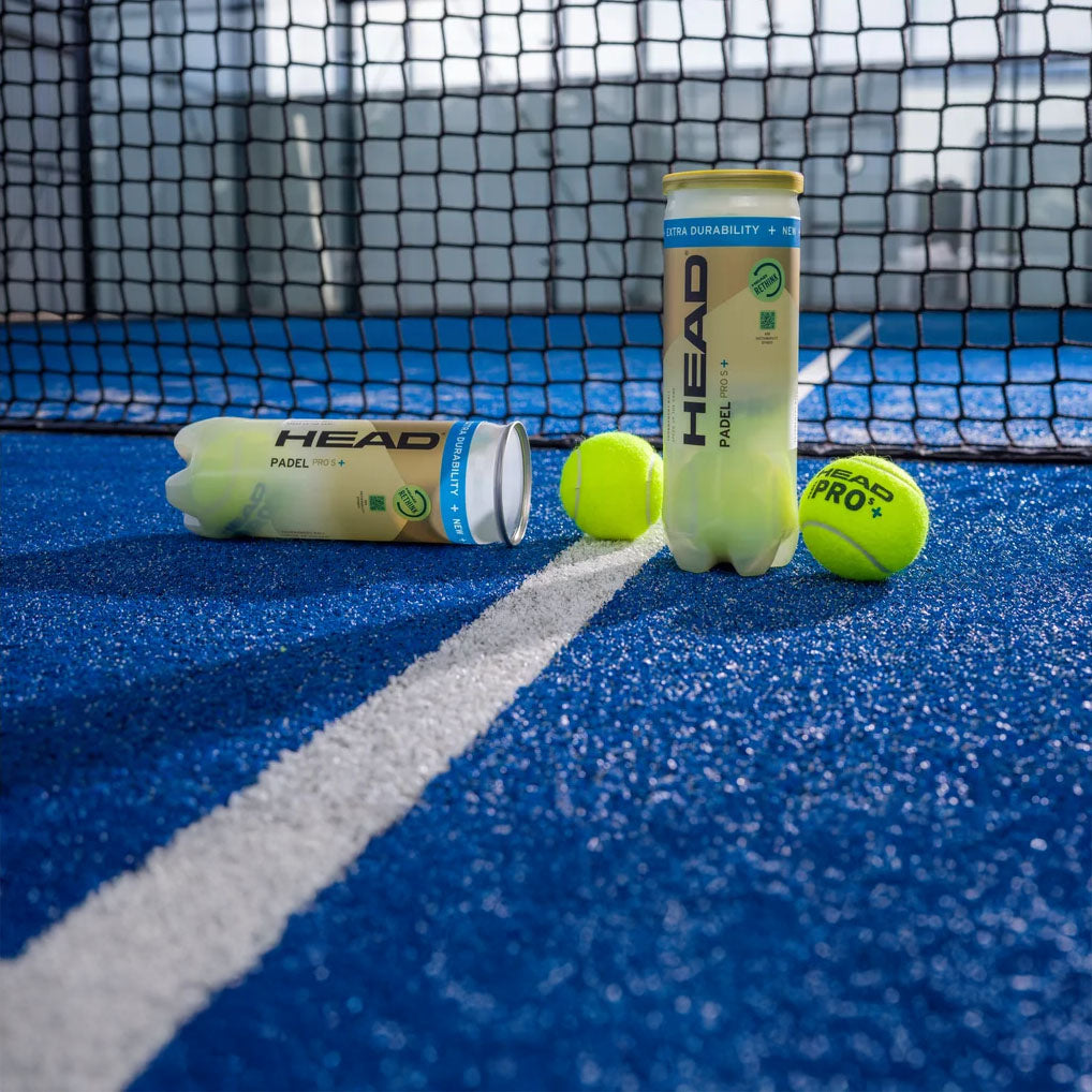 Head Pro S+ Padel Balls - Tube of 3 – Sweatband