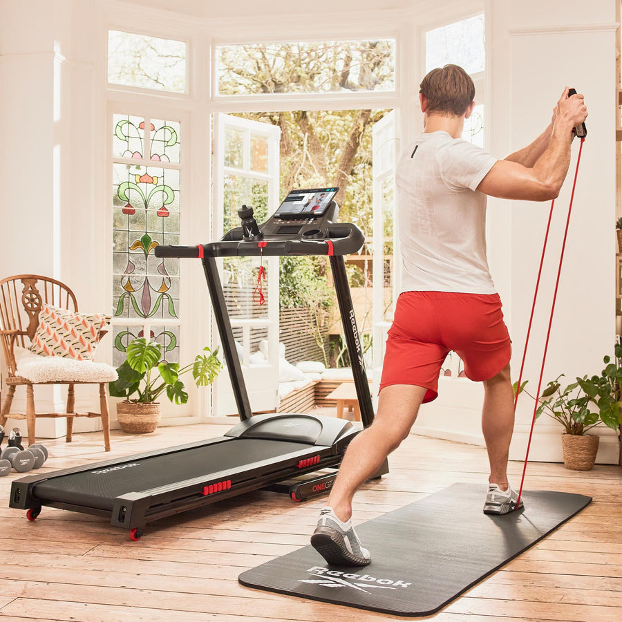 UPGRADED Reebok GT40z Folding Treadmill – Sweatband
