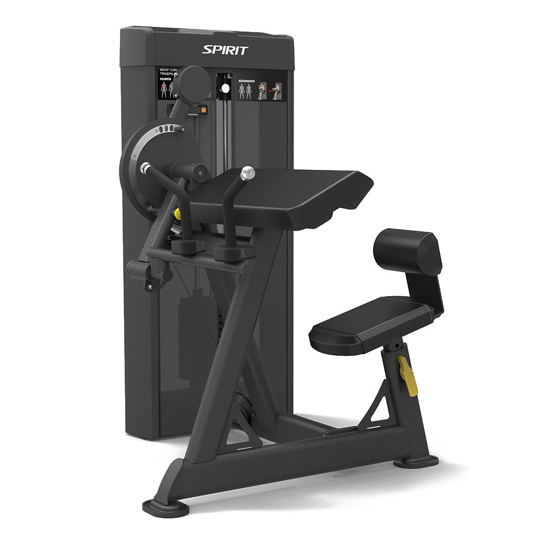 Spirit Fitness Dual Biceps Curl / Triceps Extension – Sweatband
