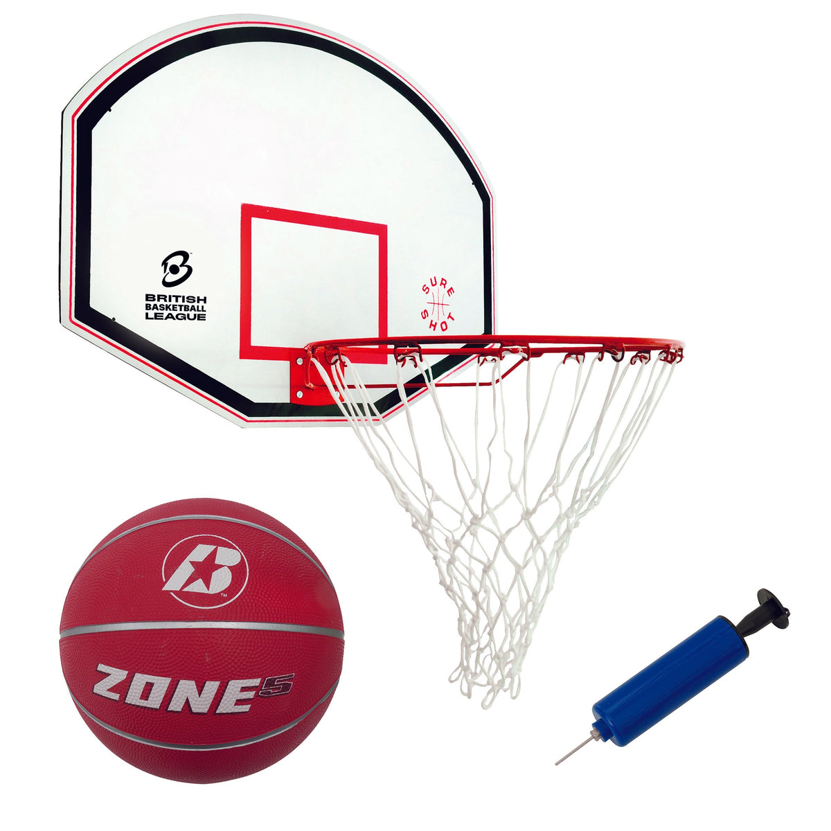 Sure Shot 65521 Junior Basketball Backboard and Ring Set – Sweatband