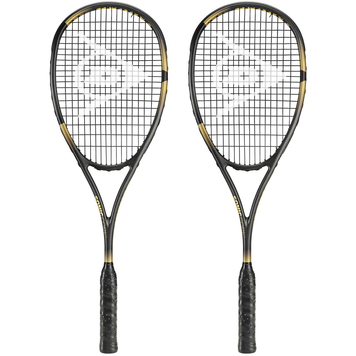 Dunlop Sonic Core Iconic 130 Squash Racket Double Pack – Sweatband