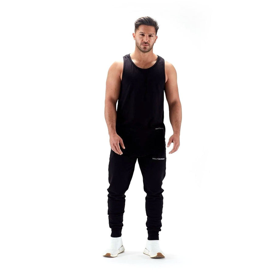 Half Human Mens Stringer Tank Vest – Sweatband