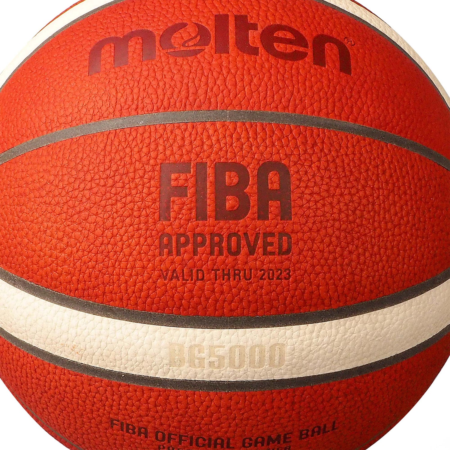 Molten BG5000 FIBA Approved Leather Basketball – Sweatband